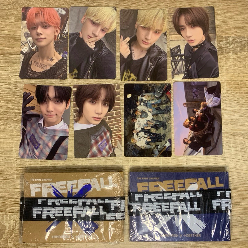 Txt Photocard - The Name Chapter: Freefall (Weverse Album) | Shopee ...
