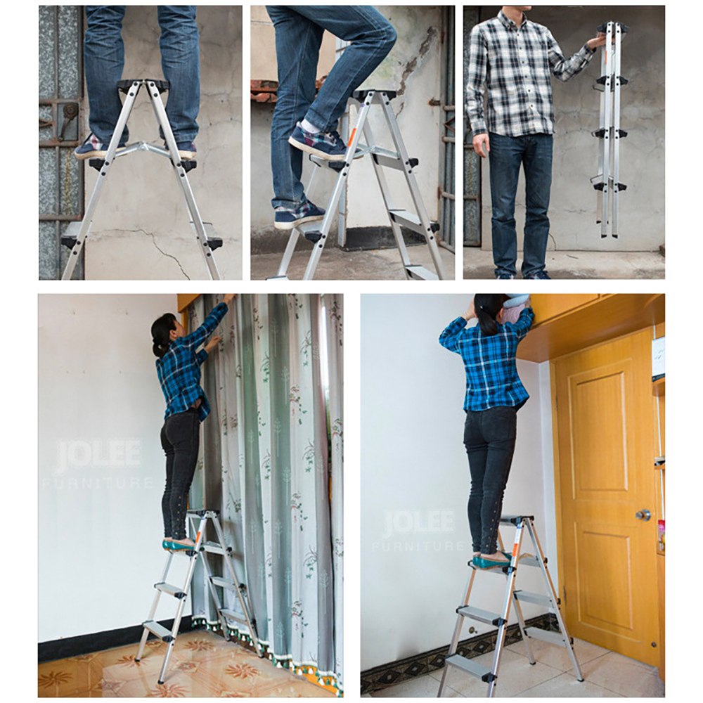 Folding Ladder, Multifunctional Folding Ladder, Portable Folding Ladder ...