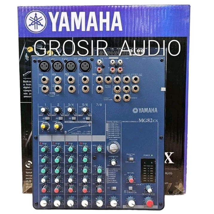 MIXER YAMAHA MG82CX, MIXER YAMAHA 8 CHANNEL | Shopee Singapore