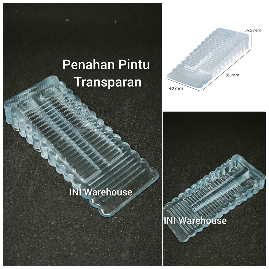 Transparent Door Wedge Stop Stopper Transparent Rubber Door Stopper ...