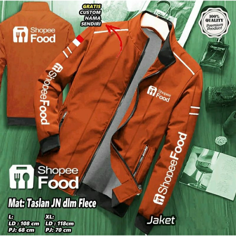 Shopeefood WINTER Jacket/SHOPEEFOOD BOMBER Jacket/SHOPEEFOOD Vest ...