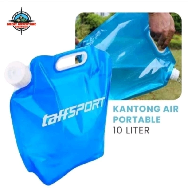 10 Liter Portable Folding Jerry Can Camping Water Storage TAFFSPORT ...
