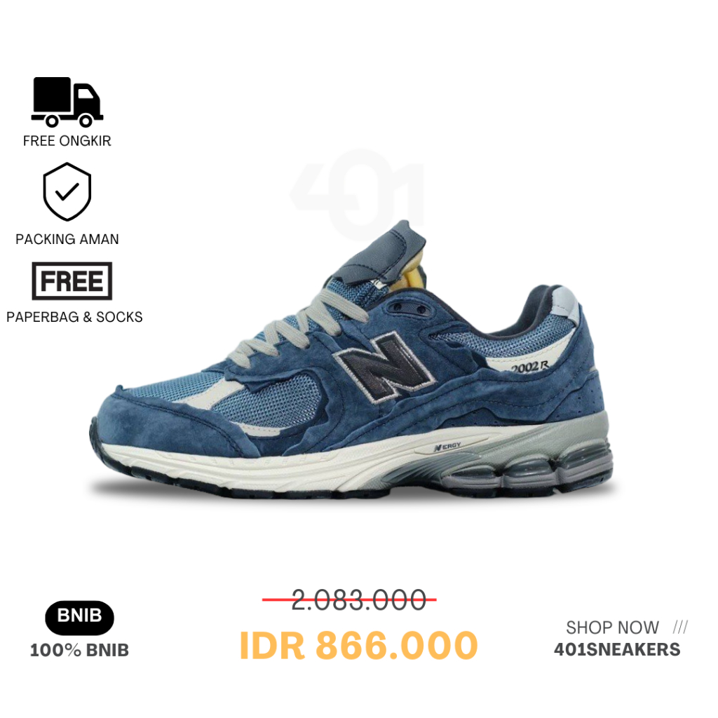 NEW BALANCE New Sneakers Balance 2002R Protection Pack Dark Navy ...