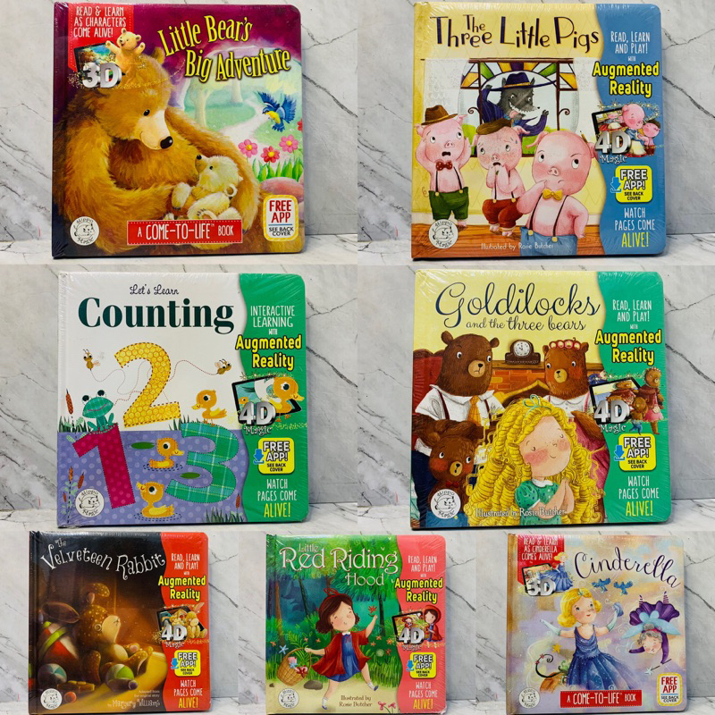 BBW Little Hippo Augmented Reality Magic Book: Little Bear's Big ...