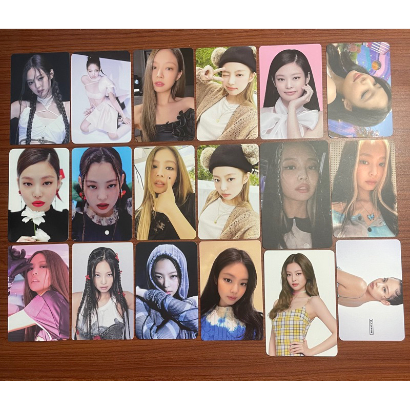 Jennie BLACKPINK JENBEAR PC PHOTOCARD | Shopee Singapore