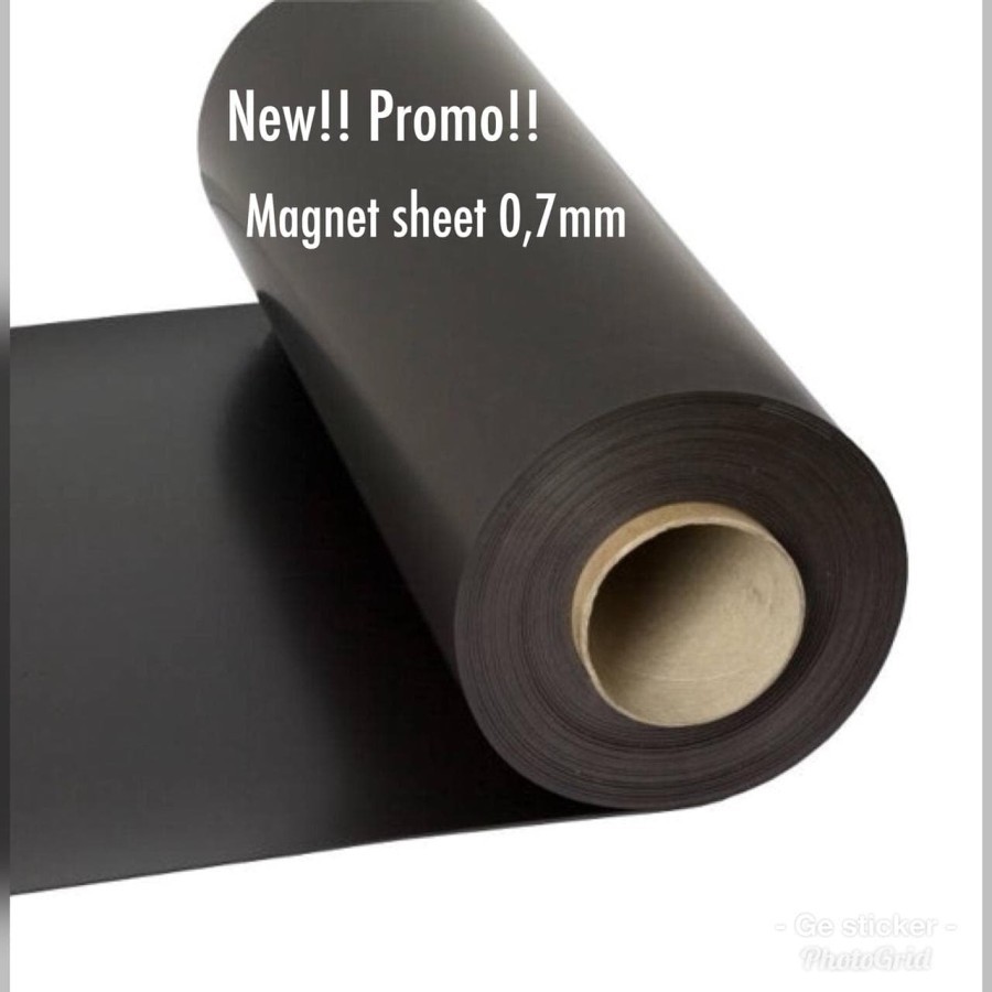 Sticker/sticker MAGNET SHEET BLACK 0.7mm (60cmx50cm) | Shopee Singapore
