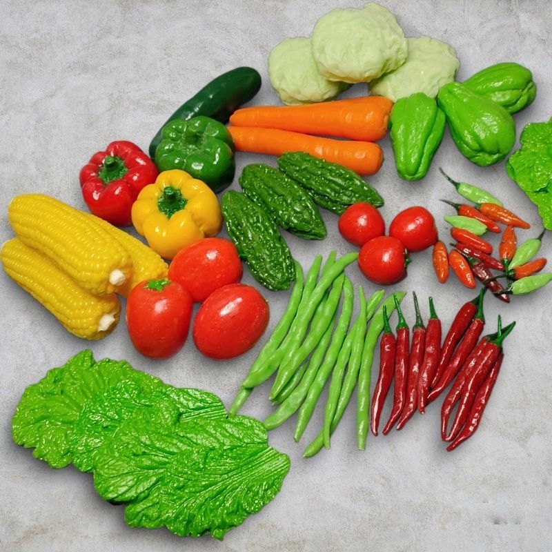 REPLIKA Decorative vegetables decorative replica vegetables fake ...