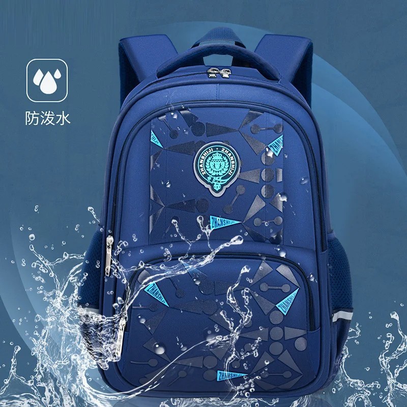 Children's School Bags Waterproof Grades 3-6 Junior High School Elementary School Backpacks Boys ...