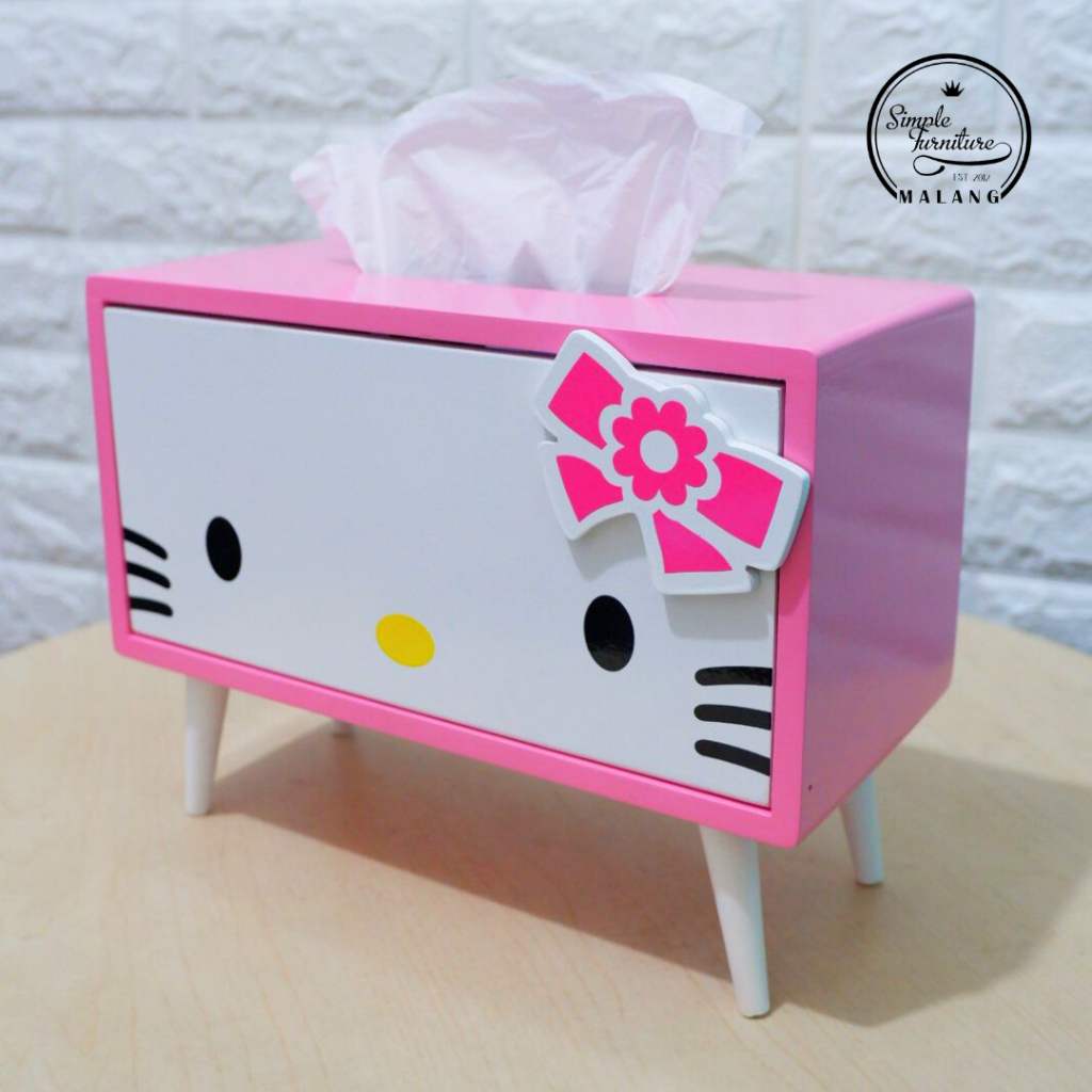 Hello Kitty Tissue Box | Shopee Singapore