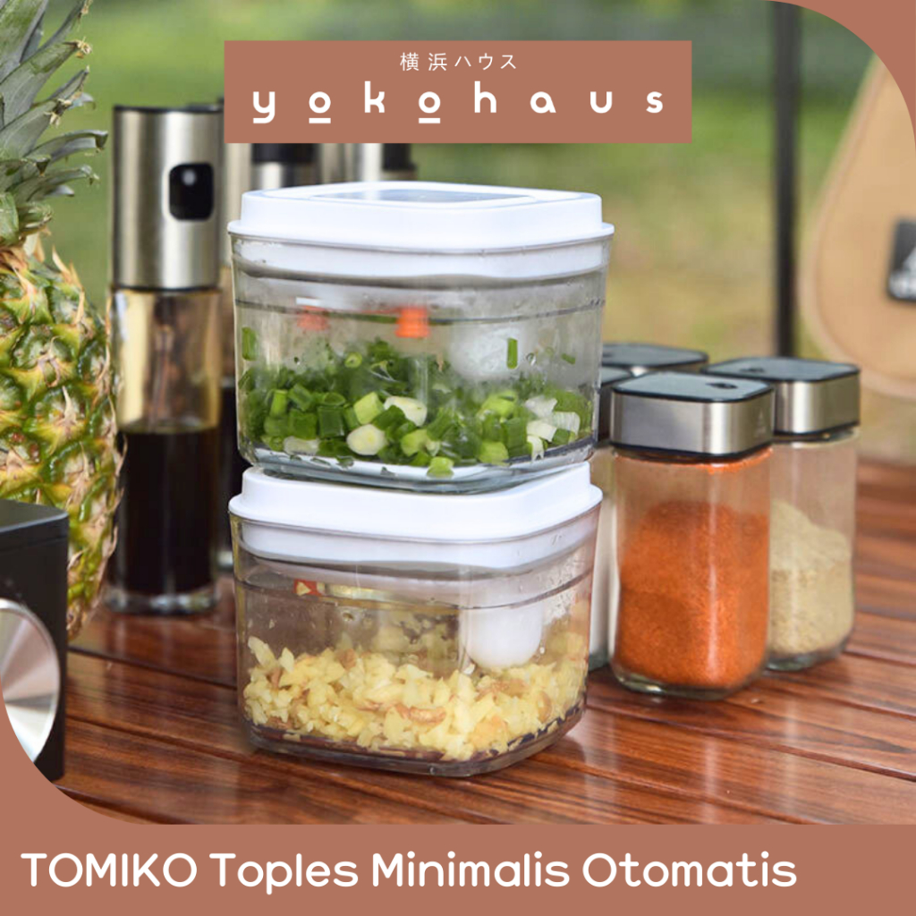 Yokohaus - TOMIKO Aesthetic Food Storage TOMIKO Minimalist Snack ...
