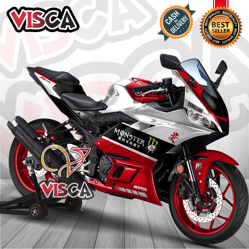 Decal R25 Full Body Decal Yamaha R25 NEW Sticker R25/R3 Full Body ...