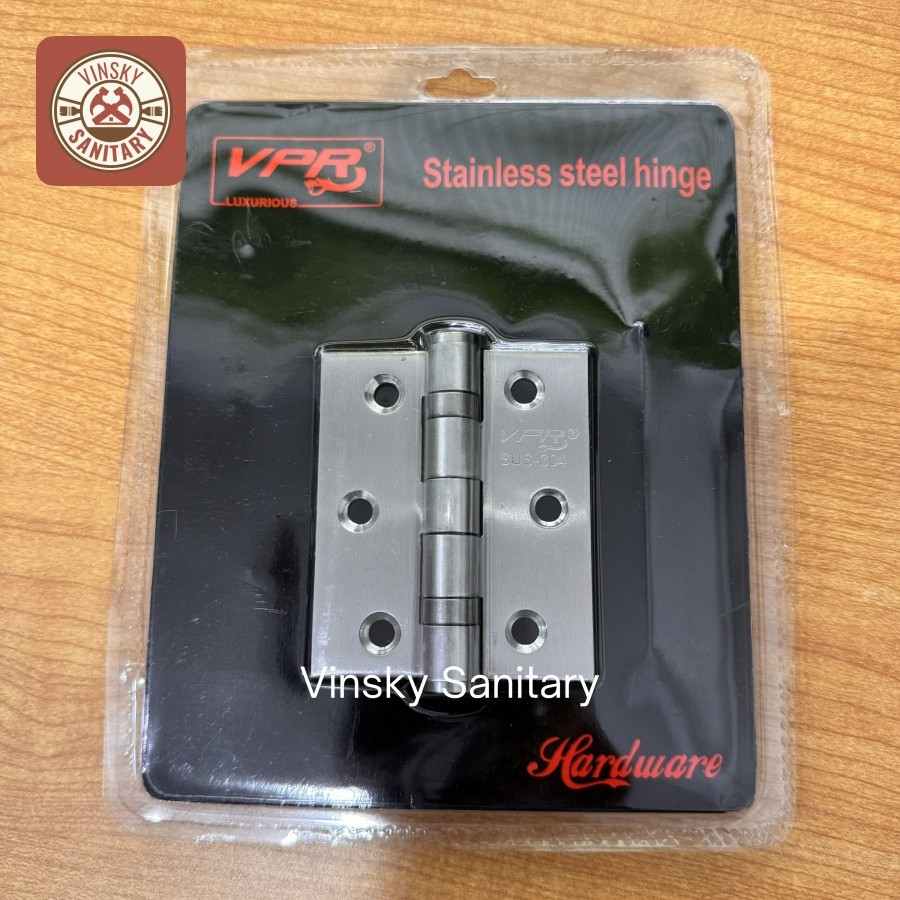 Vpr PRESS Stainless Hinges 3 Inch / Stanlis Hinges 3" | Shopee Singapore