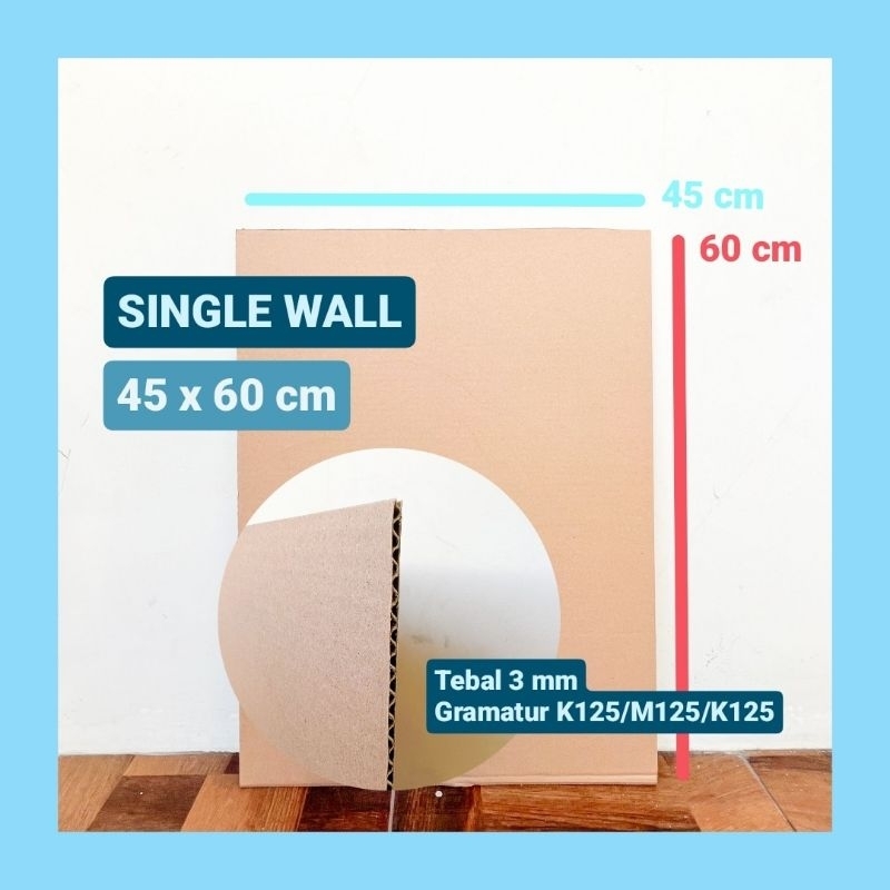 Single wall cardboard sheet 45 x 60 cm, 3mm thick, cardboard sheet ...
