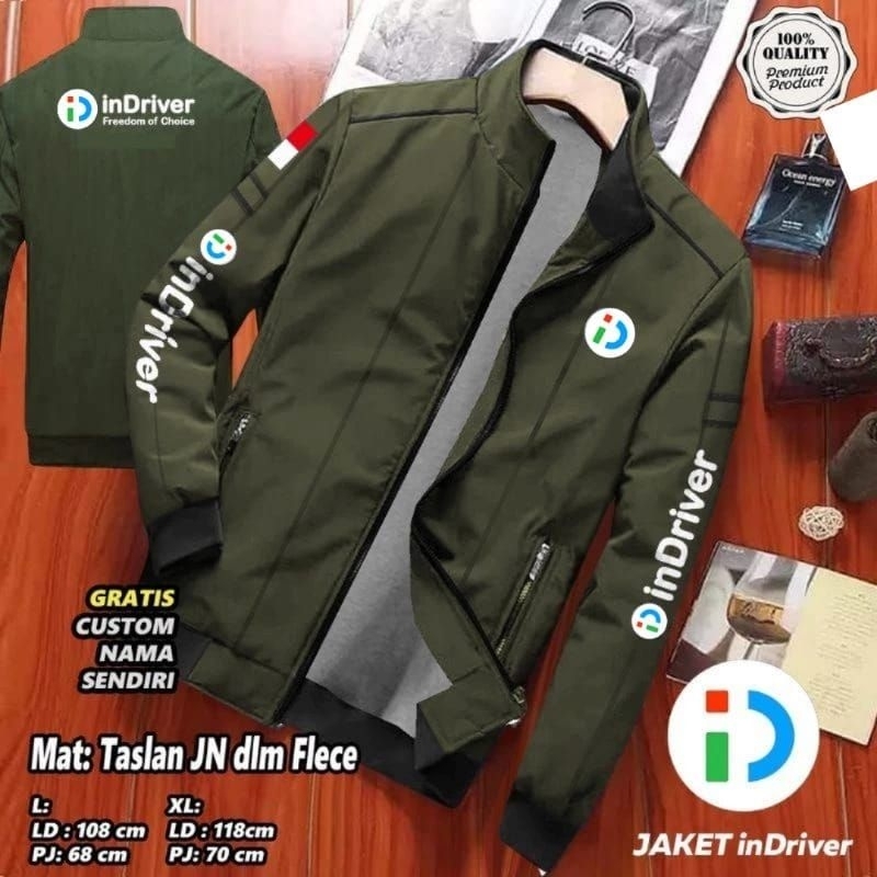 Returnable FLECE PARASITE JACKET WINTER RUBBY DRIVER JACKET FREE NAME ...