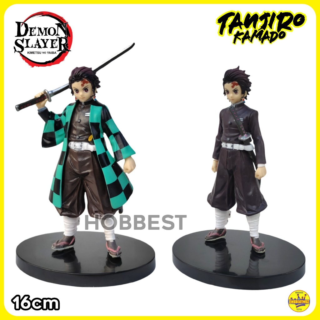 Kimetsu NO YAIBA Action Figure: TANJIRO KAMADO - Miniature Display Toy ...