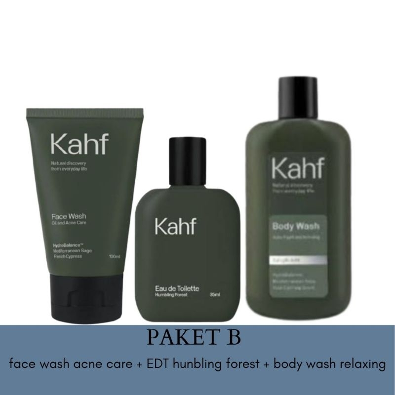 [Pack Of 3] KAHF Complete Package For Men Personal Care | Men's ...