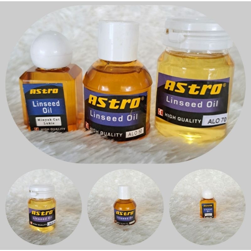 Linseed/Linsed Oil(Oil Painting Mixing Liquid) Astro 30ml, 50ml and ...