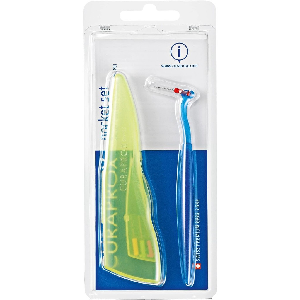 Curaprox Interdental Brush Prime Pocket SET (Small Toothbrush) | Shopee ...