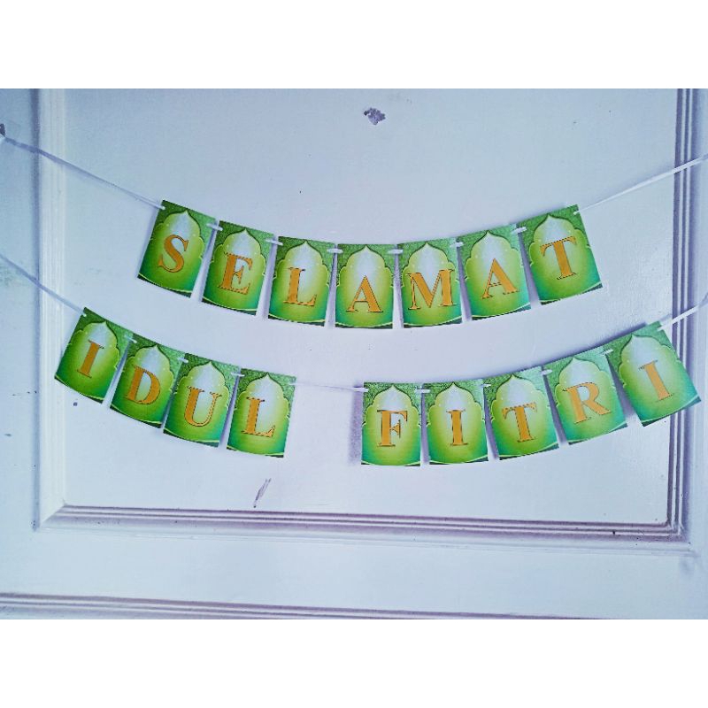 1 set of Eid al-Fitr Banner Flags/ Eid al-Fitr decorations/ Eid al-Fitr ...