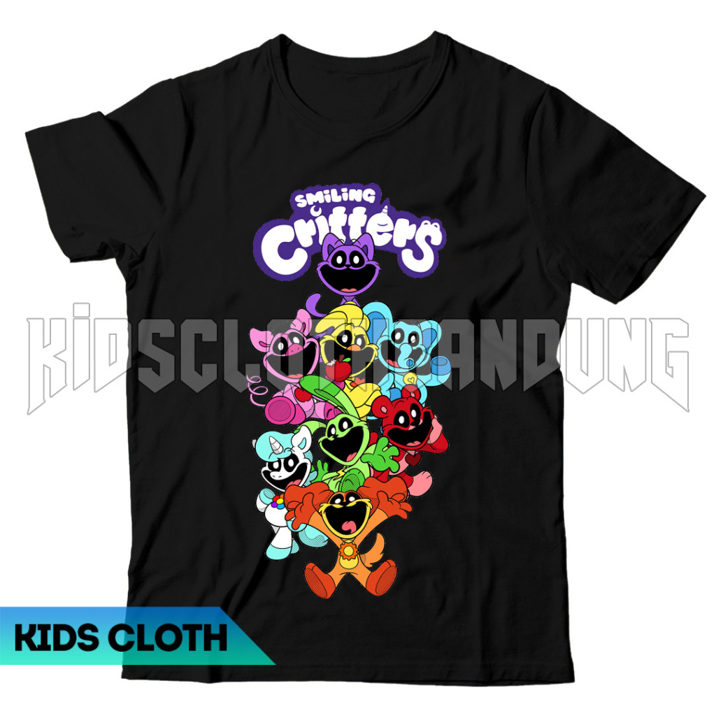 Free Name Of Children's T-Shirts POPPY PLAYTIME SMILING CRITTERS ...