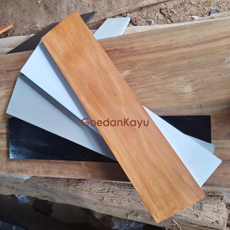 Mahogany Wood Shelf Board Home Decor Wall Shelf | Shopee Singapore