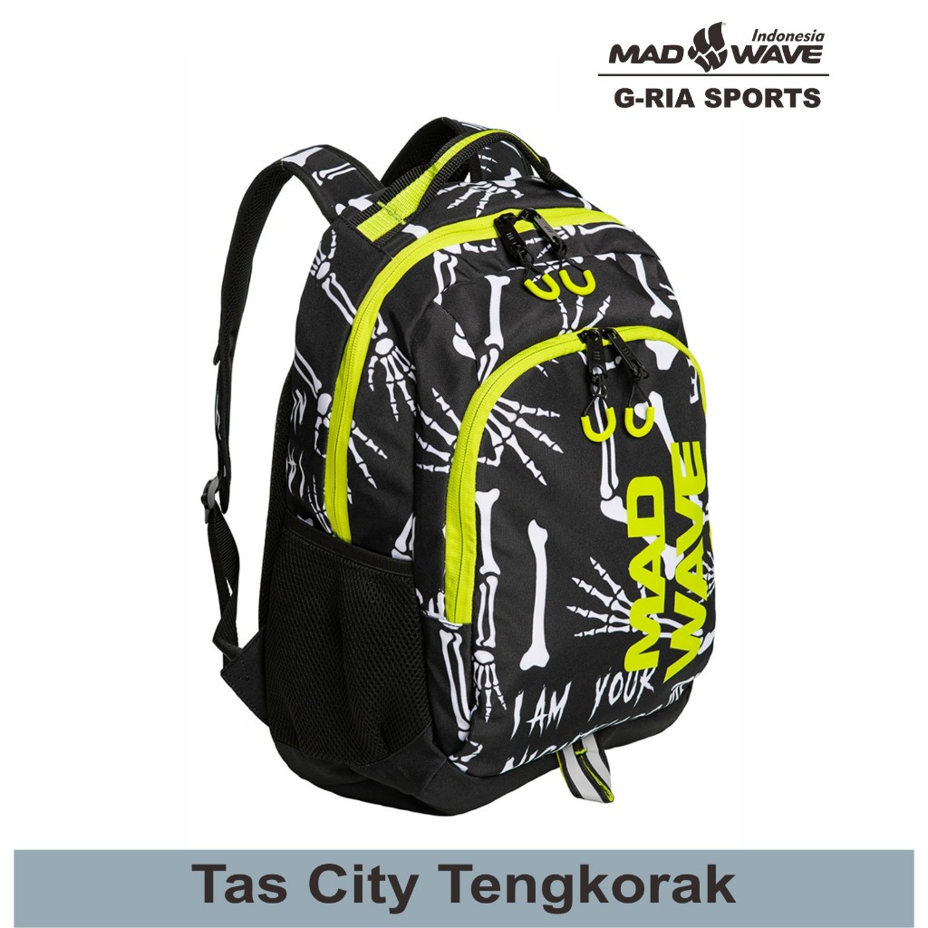 Original Mad Wave Backpack (City Skull) | Shopee Singapore