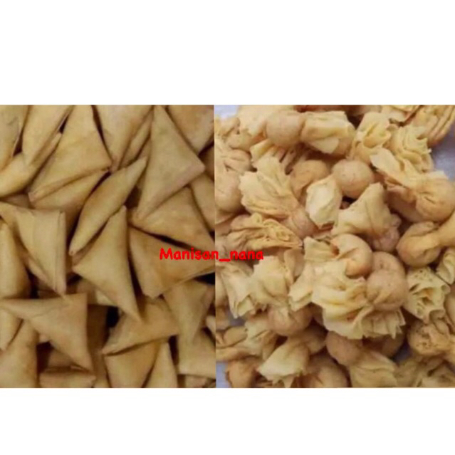 Ekado / CHICKEN PANGSITS / SAMOSA / Special (500gram) | Shopee Singapore