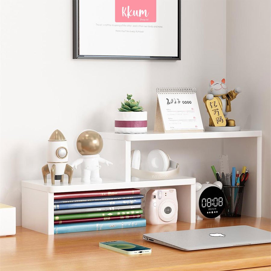 Desktop Computer Storage Rack Office Desk And Study Room | Shopee Singapore