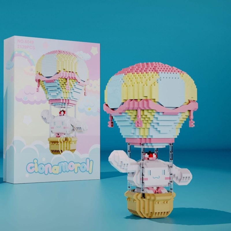 Cinnamoroll Bike Nano Block Series Block Toys / Building Block Bricks ...