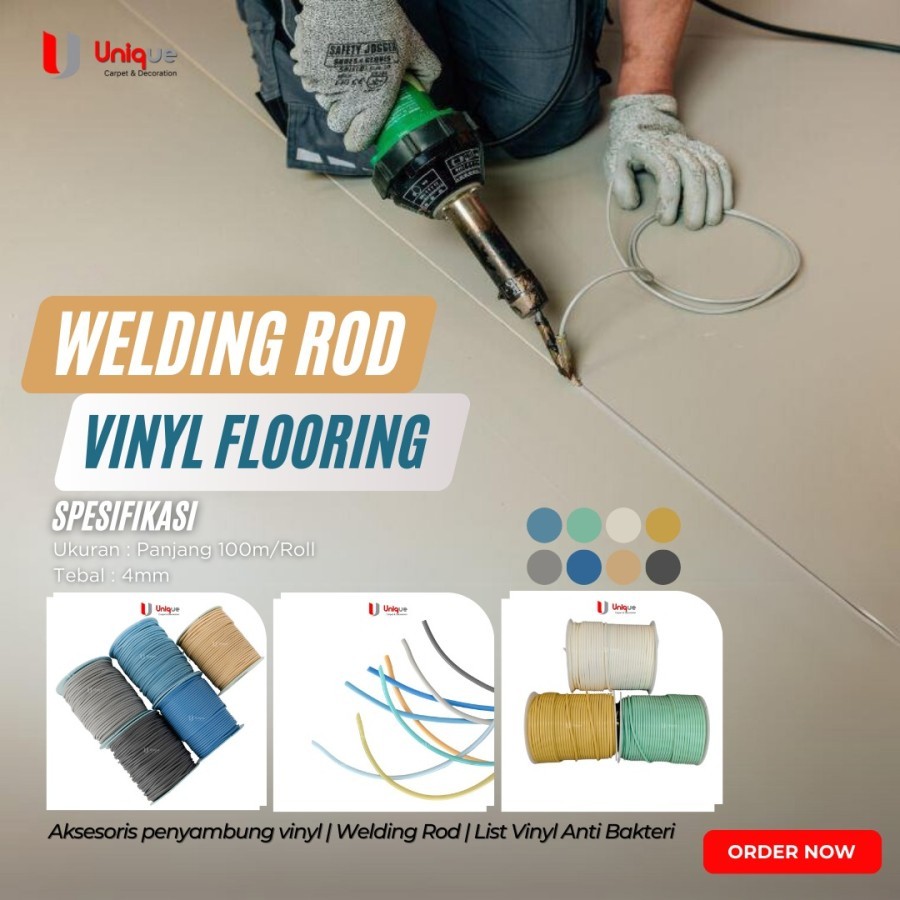 Welding Rod 4mm Flooring Vinyl Roll Glue Hospital HDPE Welding Wire ...