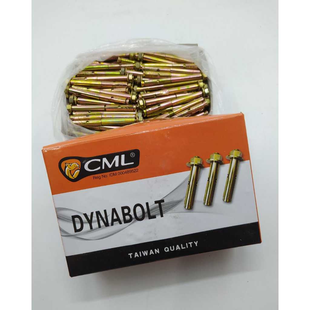 Dynabolt Concrete Screws 12 x 99 - Per Box contains 65 Dinabolt ...