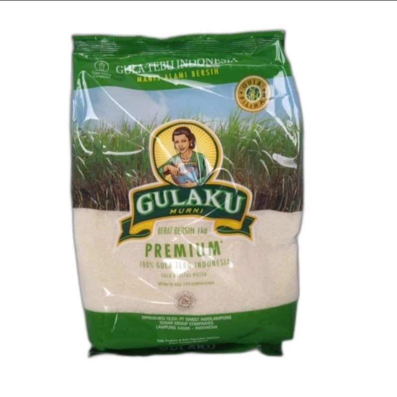 HIJAU Gulaku 1 kg Indonesian Cane Sugar Granulated sugar My sugar is ...
