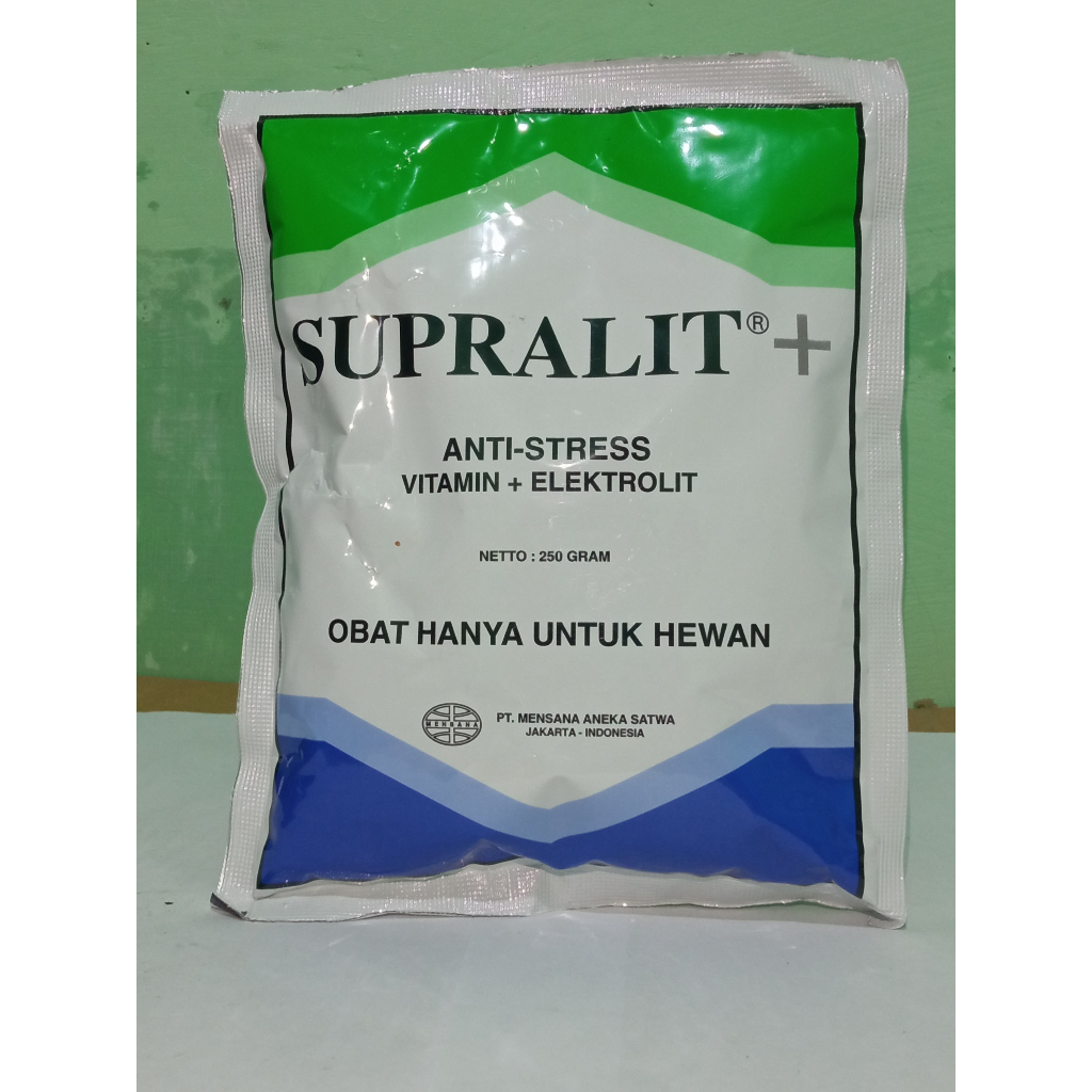 Supralit PLUS 100 and 250 grams - anti-stress vitamins in broiler ...