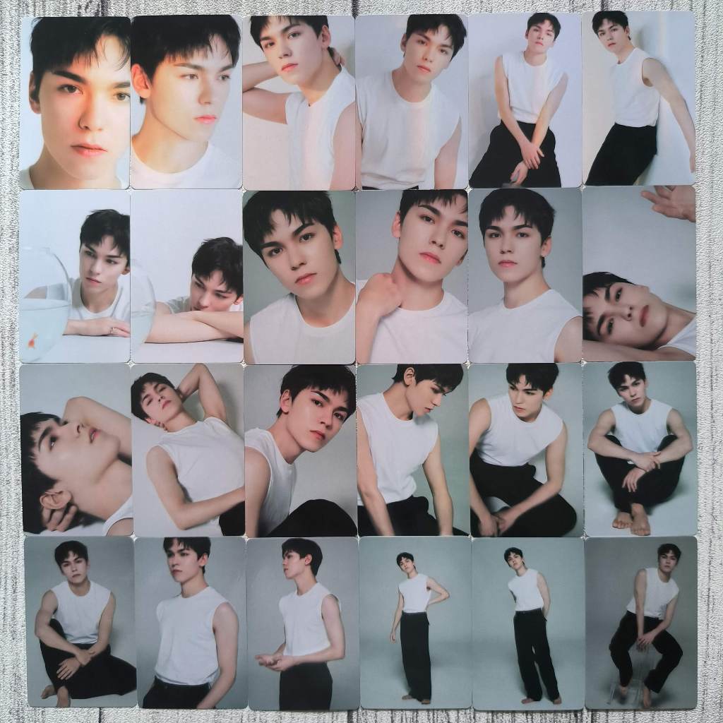 Seventeen - BEST ALBUM '17 IS RIGHT HERE' DEAR VER PHOTOCARD BOOKLET VERNON | Shopee Singapore