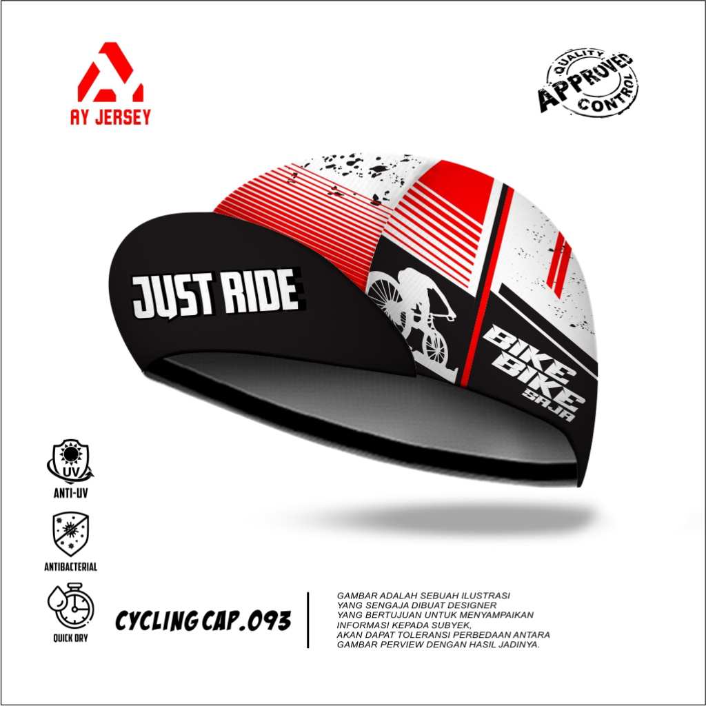 BIKE HAT | CYCLING CAP | FULLPRINTING | Shopee Singapore