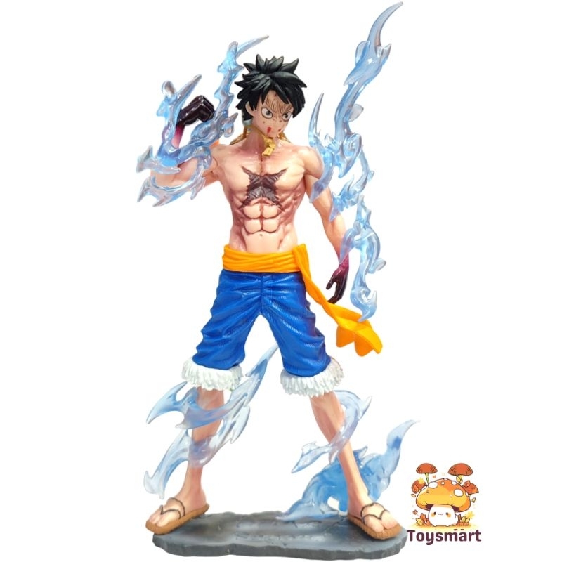 Luffy Effects Fire Action Figure luffy Figure One Piece luffy ...