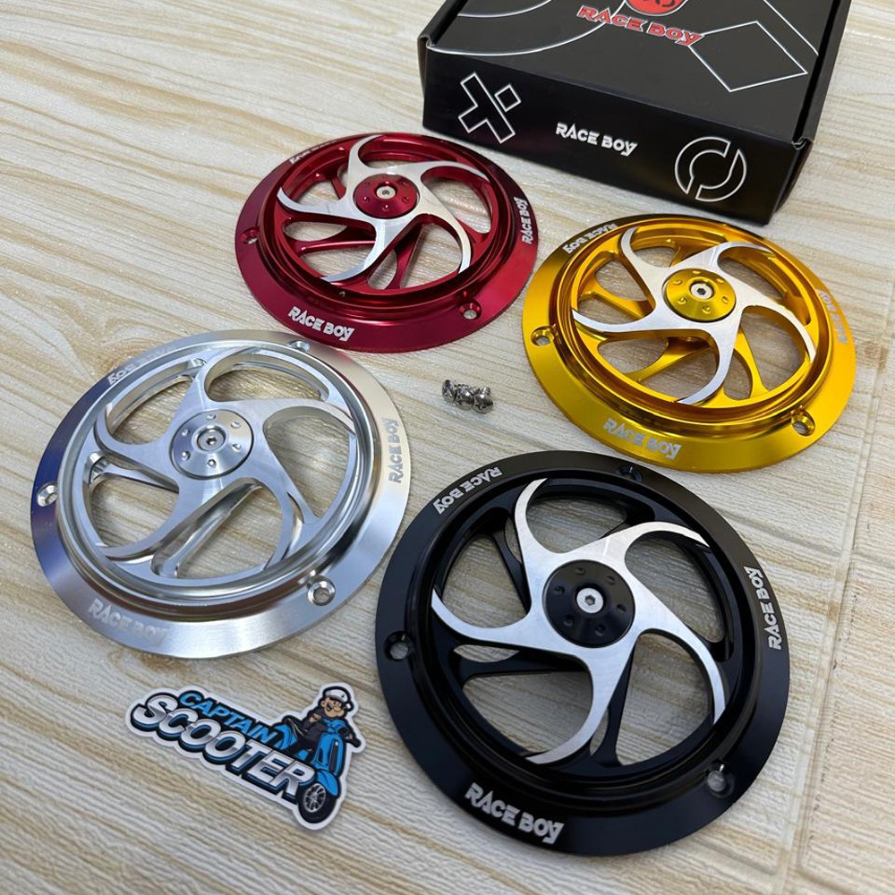 RACEBOY Cover Fan Spinner RACE BOY V2 Vespa Sprint Primavera S LX GTS ...