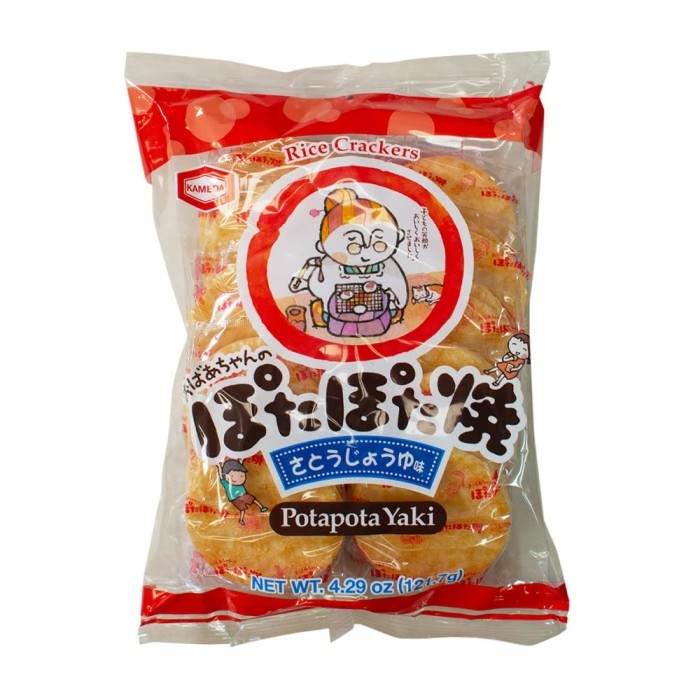 Kameda Pota Potayaki / Sweet Taste Rice Crackers Soy Sauce Ori 121.7Gr ...