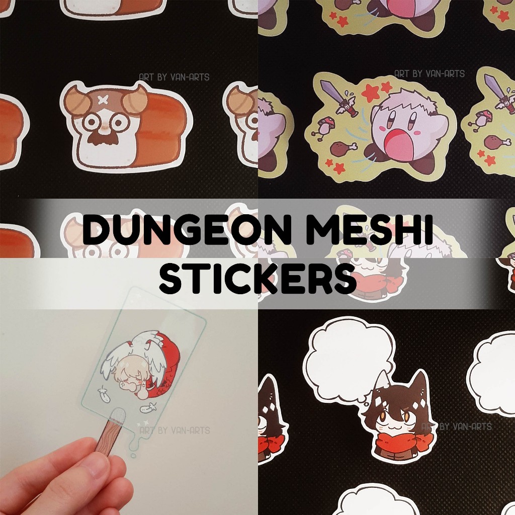 Dungeon Meshi | Delicious in Deungeon | Characters Stickers | Shopee ...