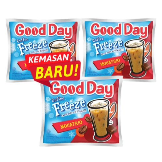 Goodday Good Day Good Day Coffee Freeze Mocafrio Friz Blue Guddey ...