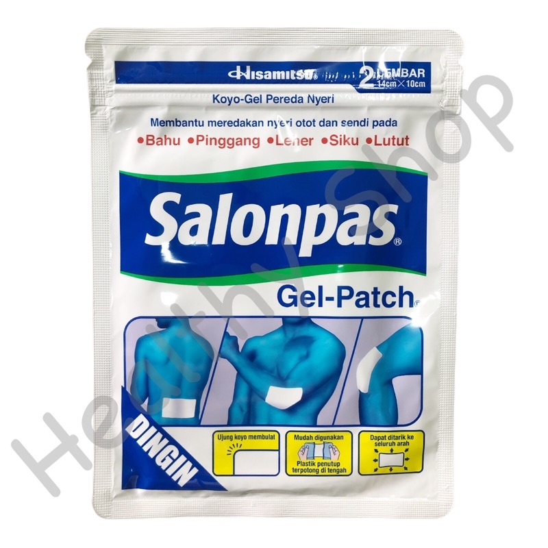 Salonpas Gel-Patch (2 Sheets) | Shopee Singapore