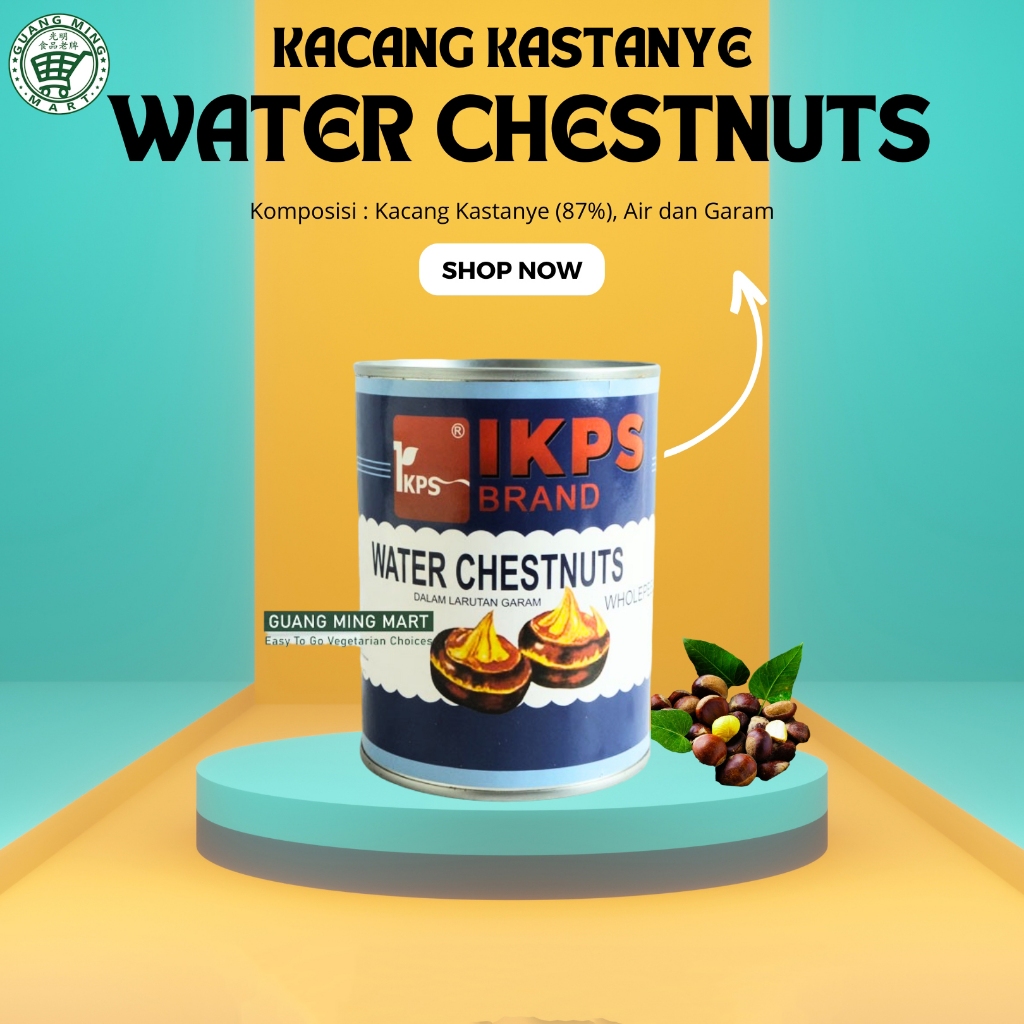 Ikps BRAND WATER CHESTSULPEELED / IKPS KASTANYE BEANS 567GR | Shopee Singapore