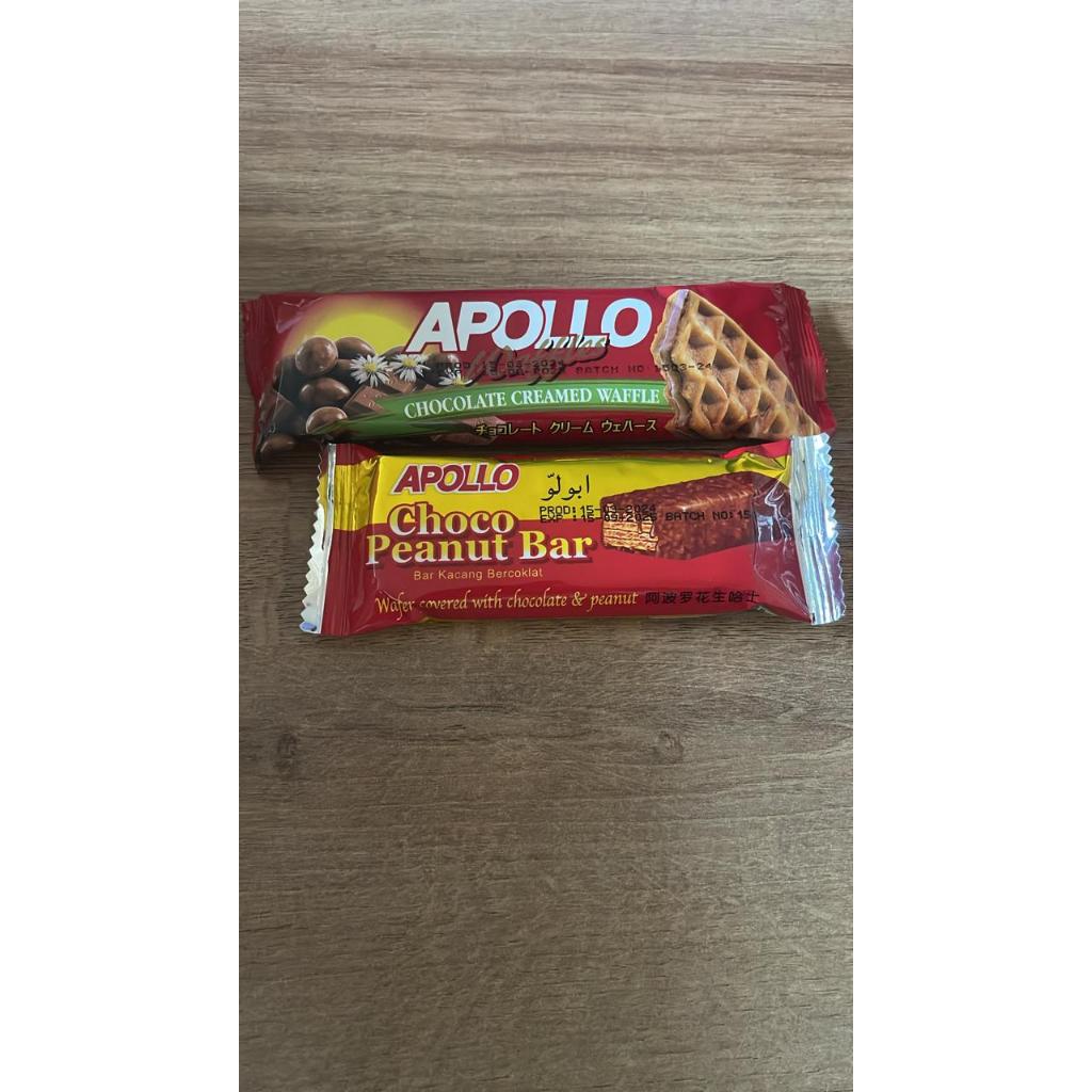 [Retail] Apollo Waffles Chocolate Apollo Choco Peanut Bar Waffle Apollo ...