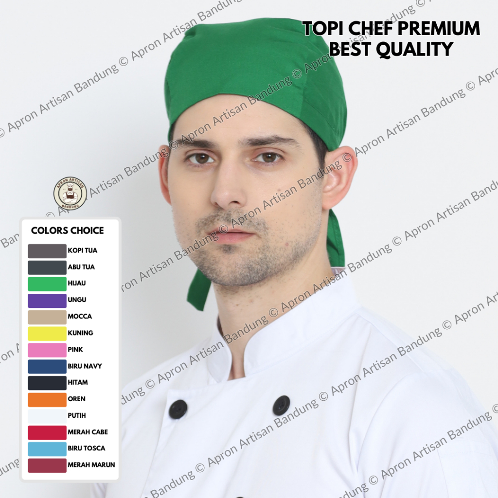 Chef Hat Chef Hat Surgical Cap Japanese Model For Barista Barberman ...
