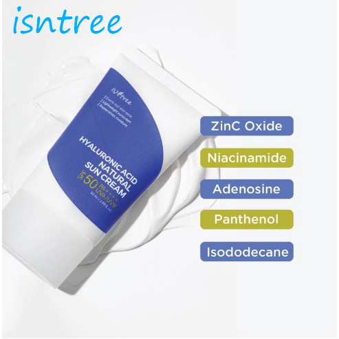 [100%ori] Isntree HYALURONIC ACID WATERY SUN GEL spf 50+/PA++++/ISNTREE ...
