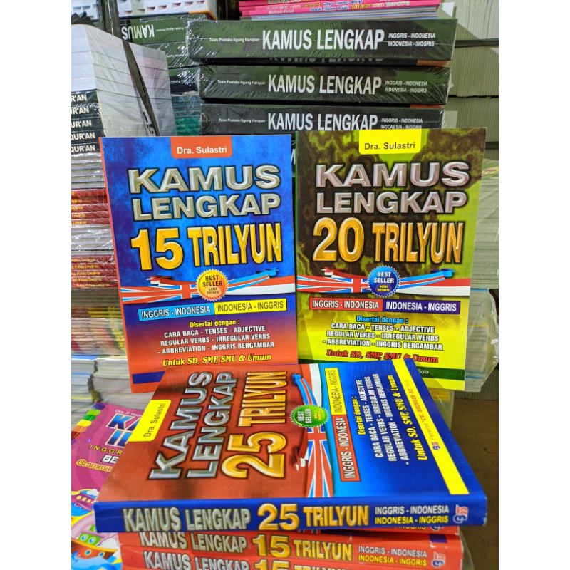 Complete ENGLISH INDONESIAN DICTIONARY SOFT COVER | Shopee Singapore
