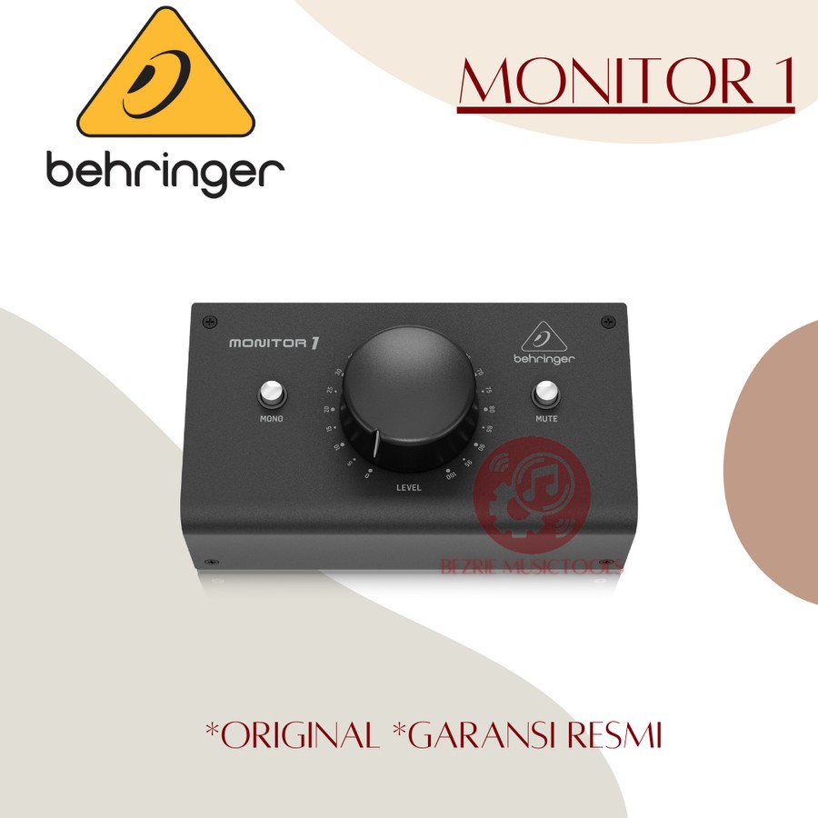 Behringer Monitor 1 Passive Stereo Monitor & Volume Controller | Shopee ...