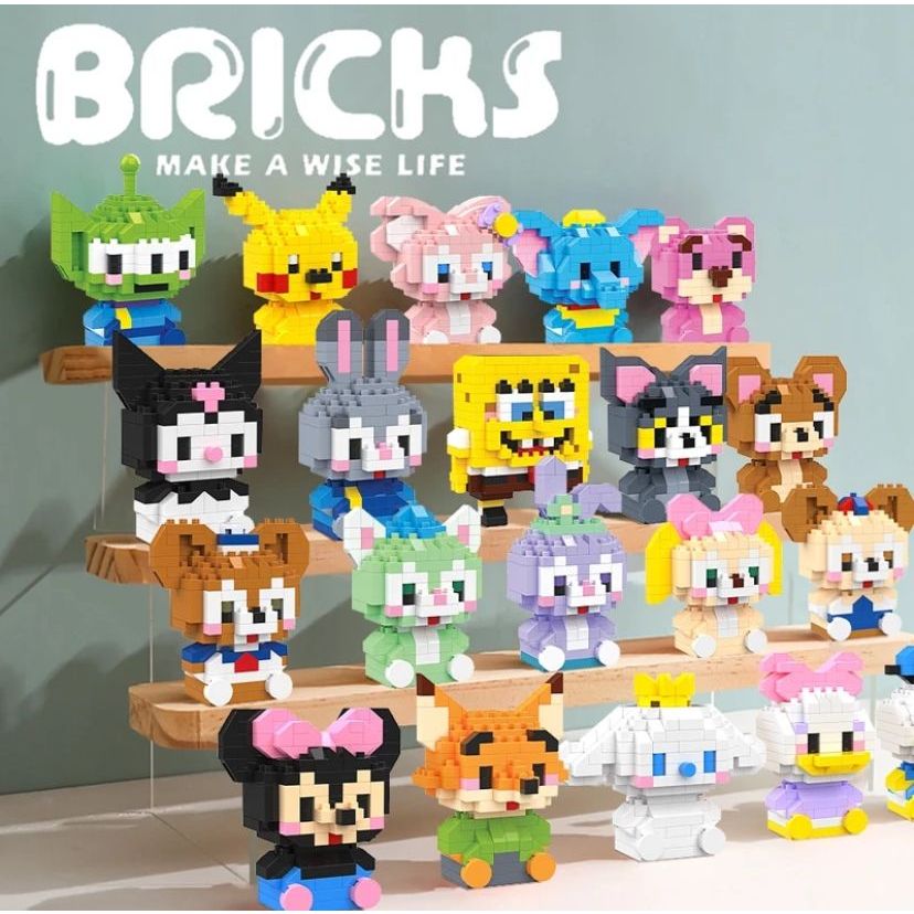 Small Lego/ Lego Toys/Bricks Lego/Nano Stacking Characters/ Stacking ...