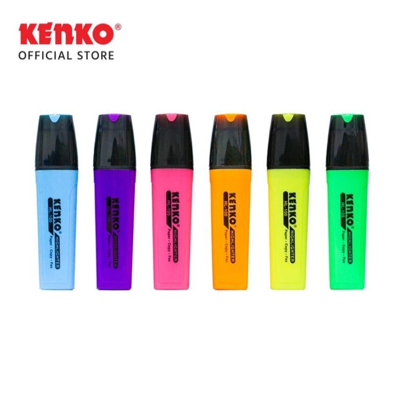 STABILO Kenko HL-100 Highlighter/neon Color Marker (PER PCS) | Shopee ...