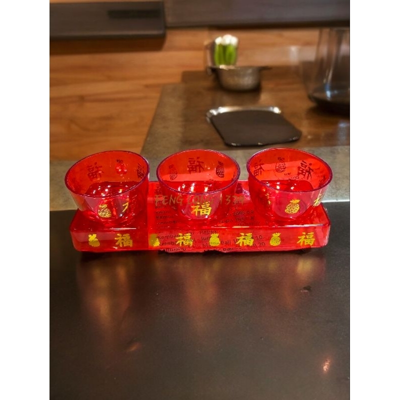 3rd FU Plastic Puja (Prayer) Cup plus Legs | Shopee Singapore